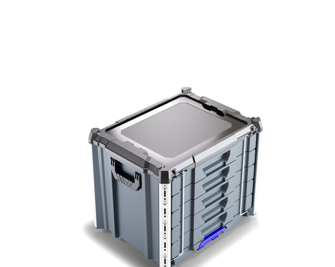 Large 5 Drawer Tool Box - L-BOXX - Work Clever. Click Together.